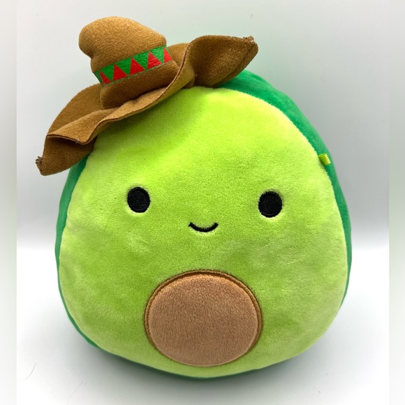 Kellytoy | Toys | Kellytoy Squishmallow Austin The Avocado In Sombrero ...